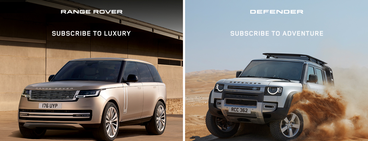 JLR fuhrt neues flexibles Mobilitatsangebot fur Range Rover und Defender ein Komfortabler zu Luxus und Abenteuer mit den neuen Auto Abos DEFENDER SUBSCRIBE und RANGE ROVER SUBSCRIBE JLR Media Newsroom