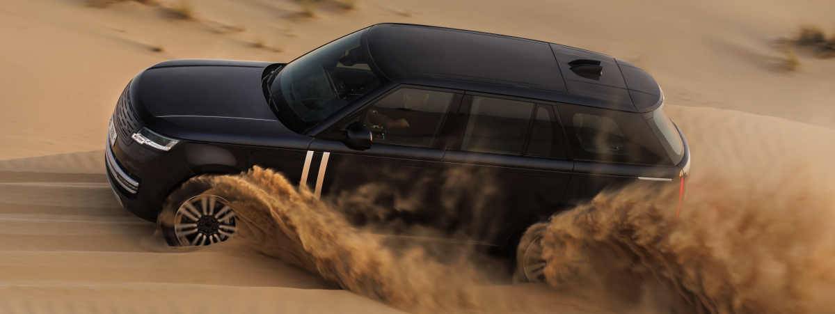 VORAUSSICHTLICH DER LEISTUNGSSTARKSTE ELEKTRISCHE LUXUS SUV PROTOTYPEN DES RANGE ROVER ELECTRIC IM HITZETEST Land Rover Media Newsroom
