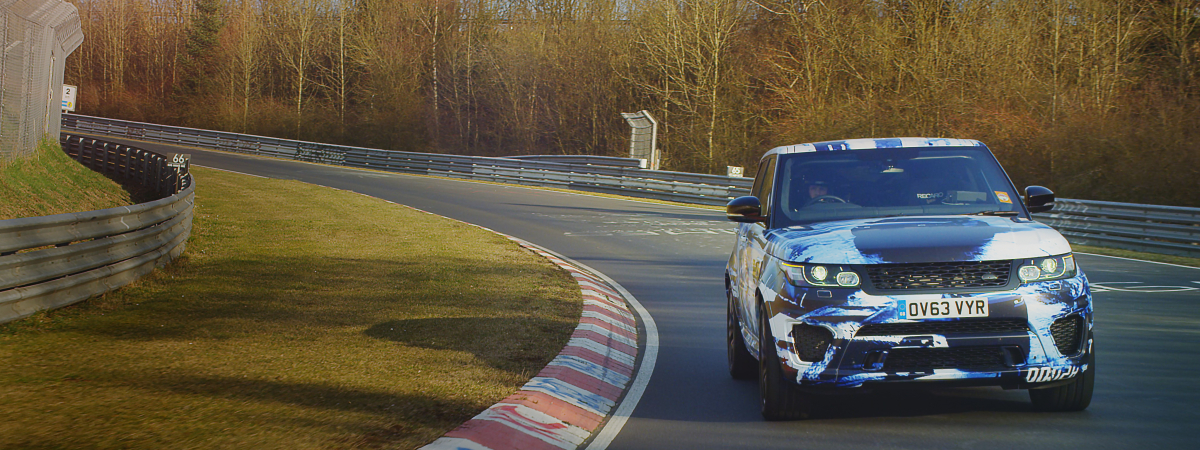 High Performance Range Rover Sport SVR Prototype Set To Debut At The ...