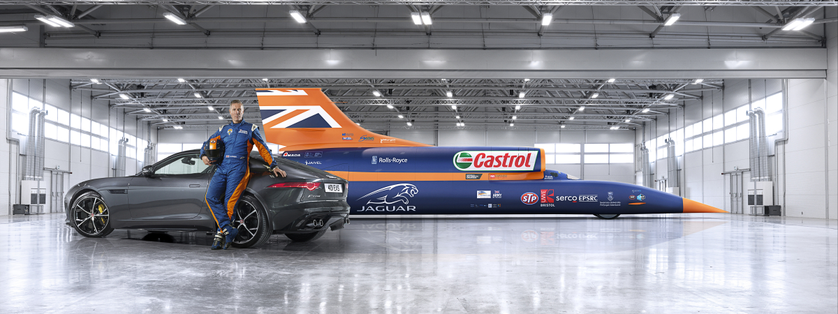 New All-Wheel-Drive Jaguar F-TYPE R Boosts Bloodhound SSC Record Bid ...