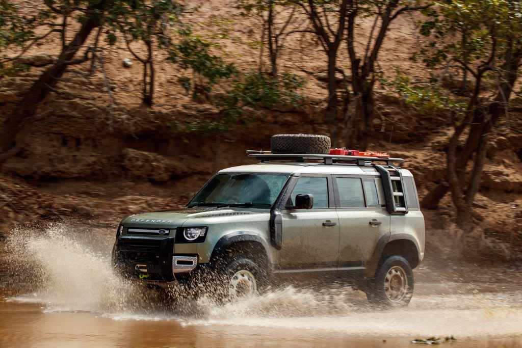 New Defender - Namibia - Off-Road - Water | Land Rover Media Newsroom