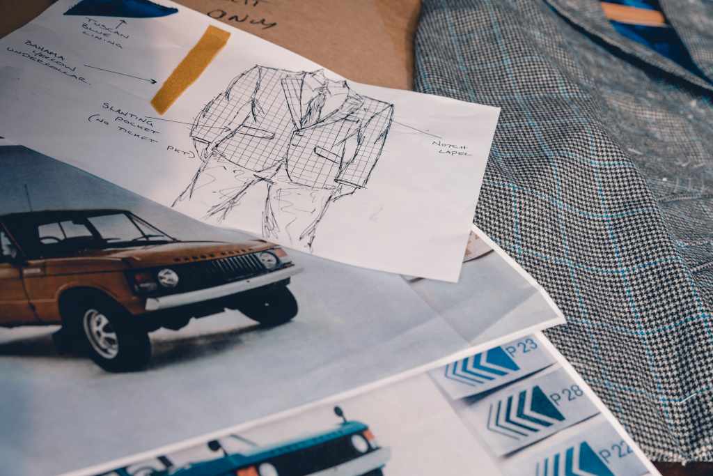LAND ROVER AND HENRY POOLE CREATE UNIQUE FABRIC TO CELEBRATE 50 YEARS ...