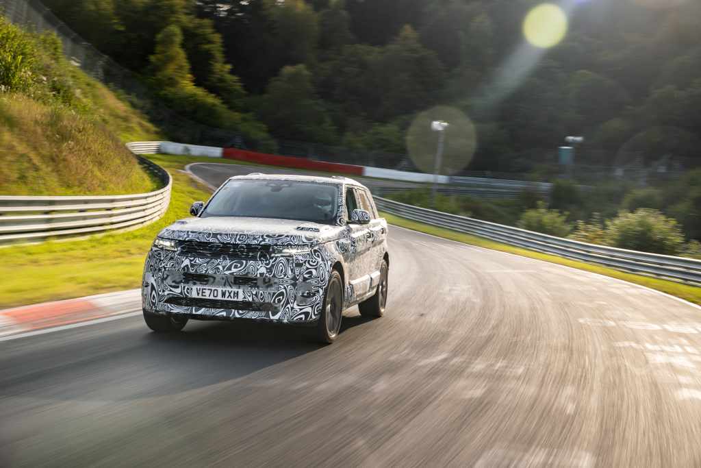NEW RANGE ROVER SPORT REVEALED WITH EPIC SPILLWAY CLIMB | Land Rover ...
