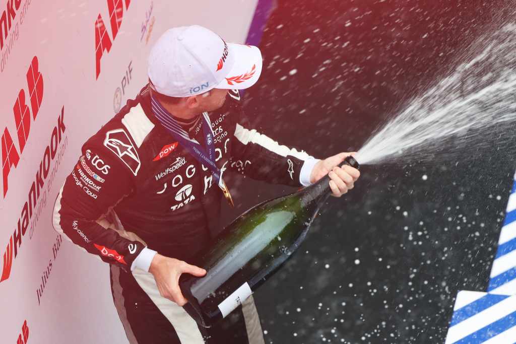 Nick Cassidy, Jaguar TCS Racing driver #37, wins Round 11 of the 2024/ ...