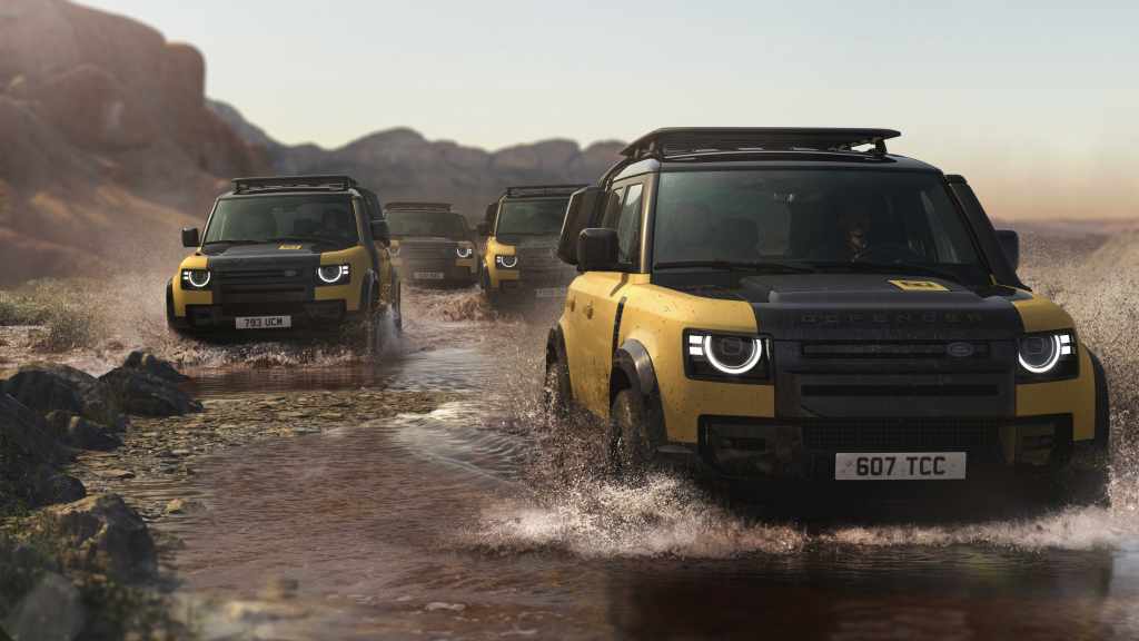 Defender 110 Trophy Edition - Deep Sandglow Yellow | Land Rover Media ...