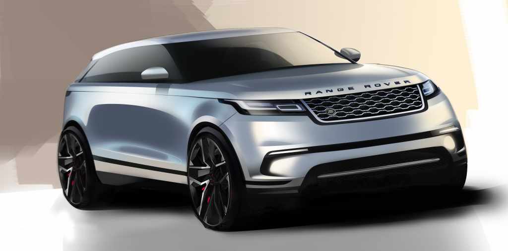 New Range Rover Velar Design Sketches JLR Media Newsroom