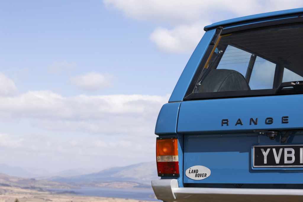 1970 Classic Range Rover (Tuscan Blue) | Land Rover Media Newsroom