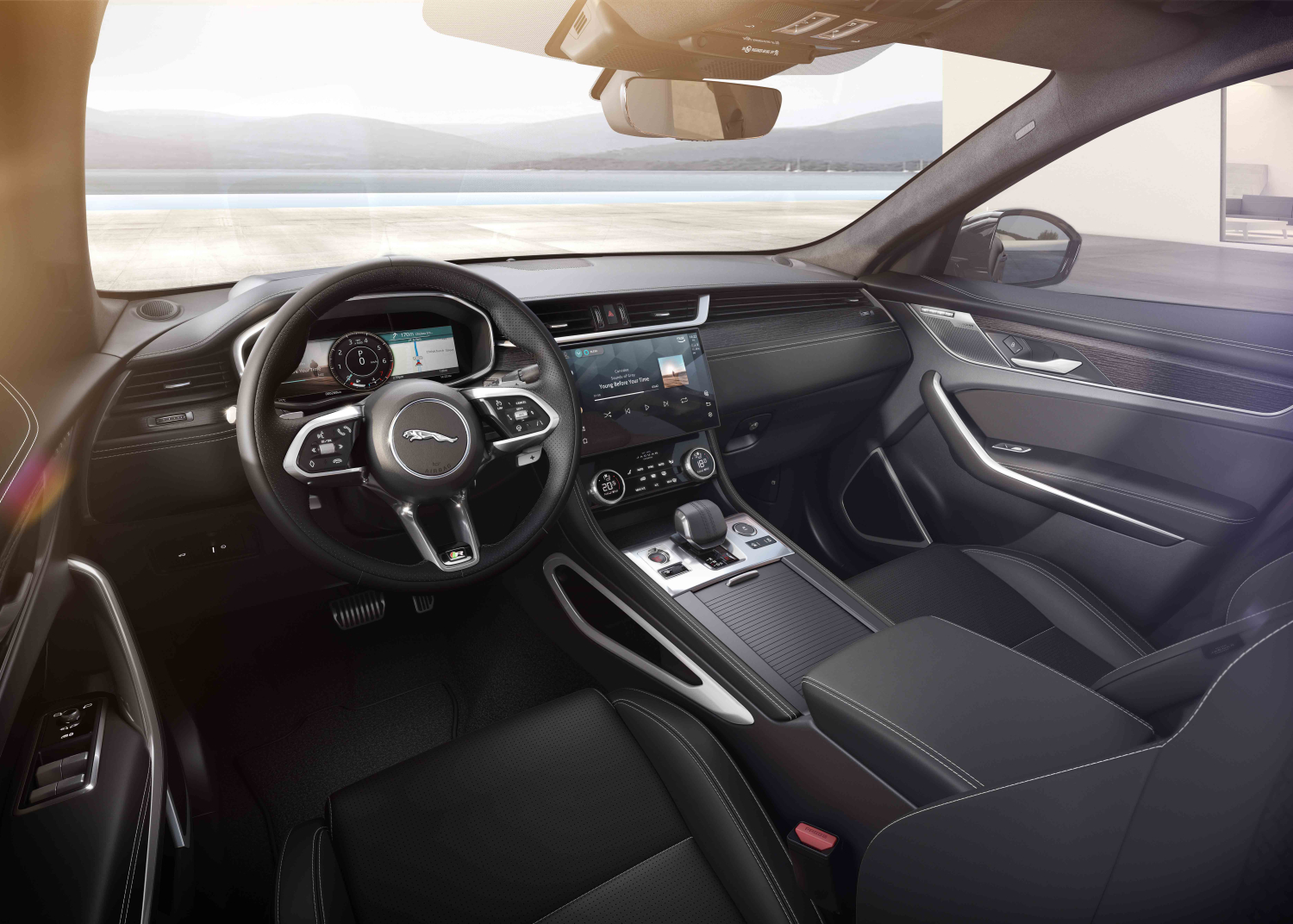 JAGUAR F-PACE AHORA CON EL MODELO 300 SPORT DE SEIS CILINDROS Y ALEXA ...