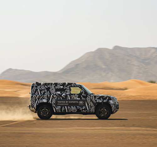 RED CROSS EXPERTS PUSH NEW LAND ROVER DEFENDER PROTOTYPE TO THE LIMIT ...