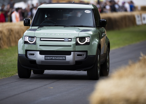 Defender 75th Limited Edition at Goodwood Festival of Speed 2023 | Land ...