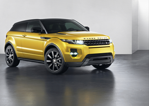 Sicilian Yellow Special Edition Range Rover Evoque | Land Rover Media ...